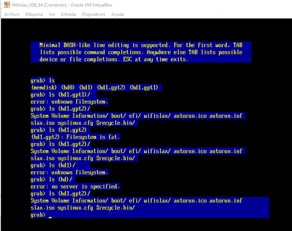 Wifislax en Microsoft Surface Pro 3 (live USB) UEFI y Secureboot ...