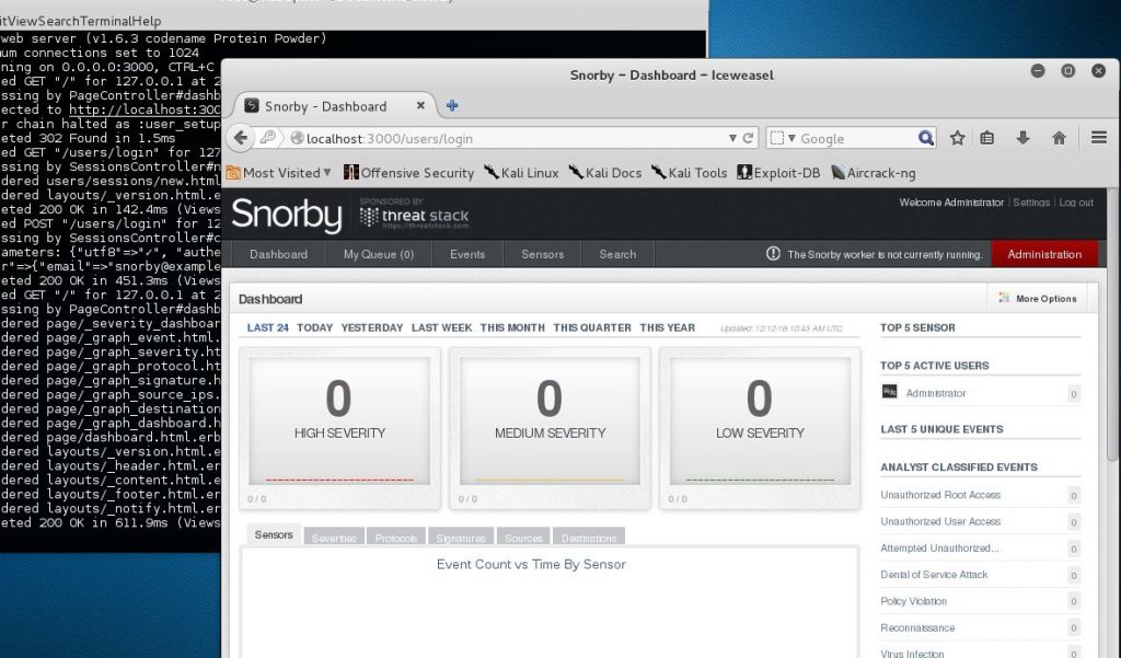 Wireless Sniffer: Snort, Snorby, Barnyard2 (Wireless IDS Parte 2 ...