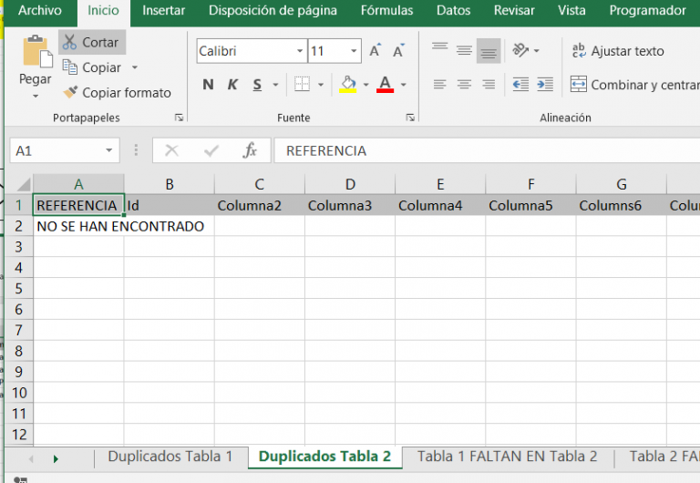 Comparar tablas excel (con access) – Abraza la Web